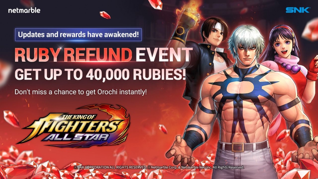 THE KING OF FIGHTERS ALLSTAR OFFERS HUGE BENEFITS AND FEATURES BY JUNE ...